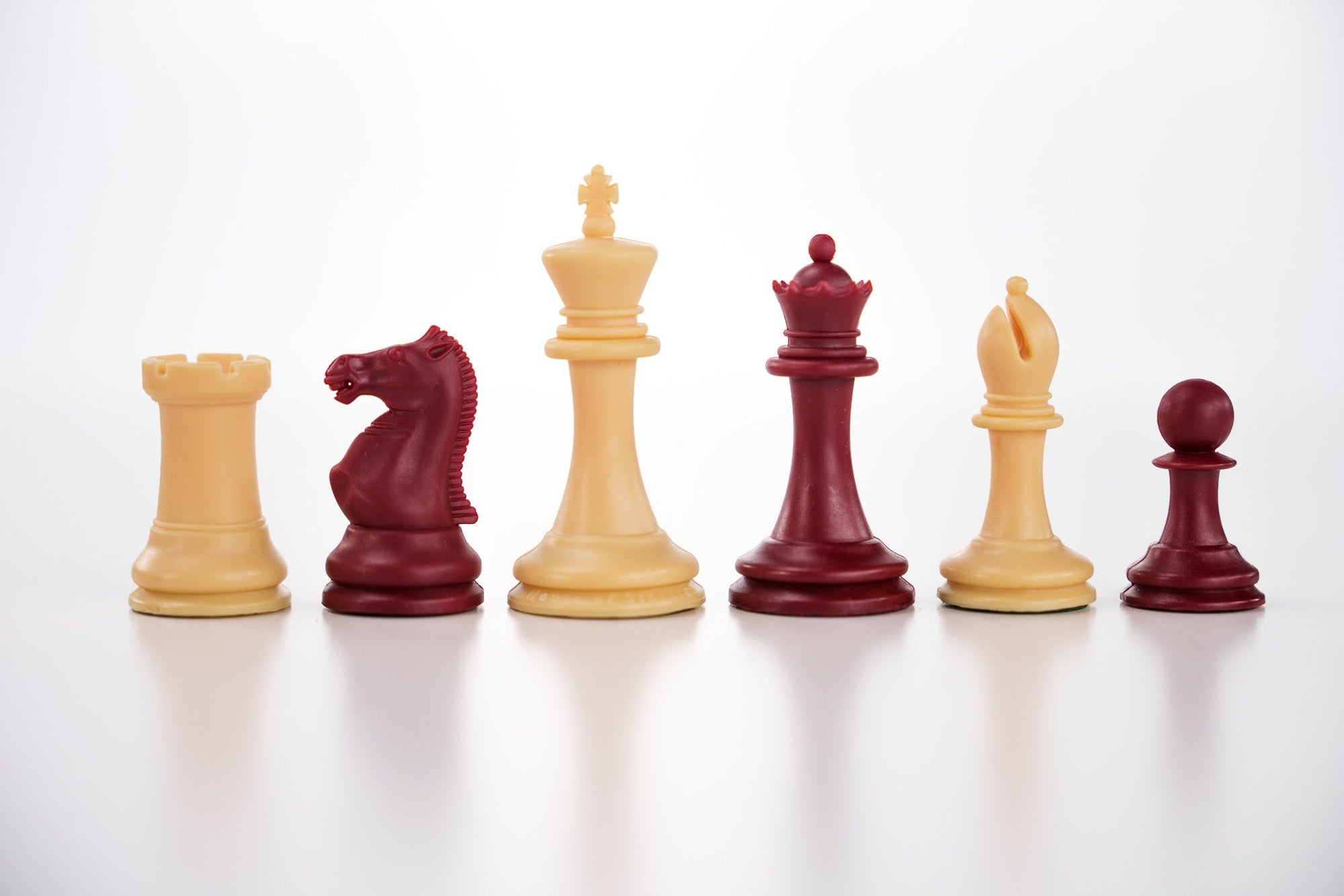2 7/8" Marshall Series Chess Pieces - Half Set Of Pieces