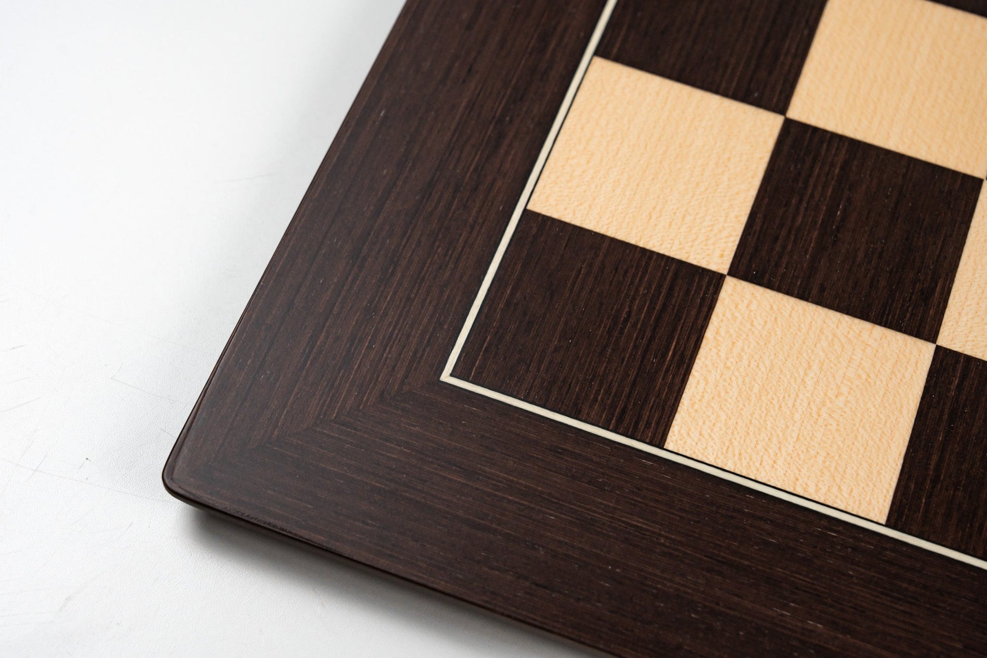 21.5" Barcelona Deluxe Chess Board in Wenge (Dark)
