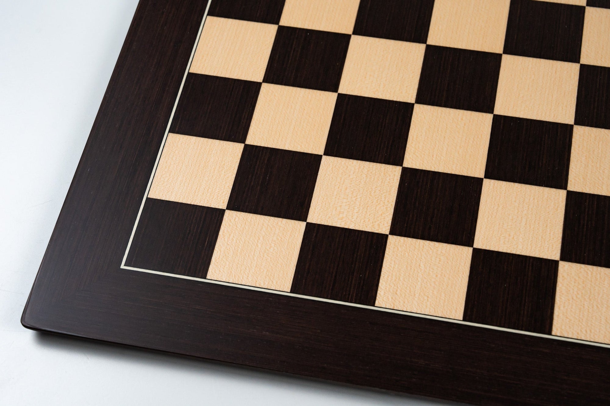 21.5" Barcelona Deluxe Chess Board in Wenge (Dark)
