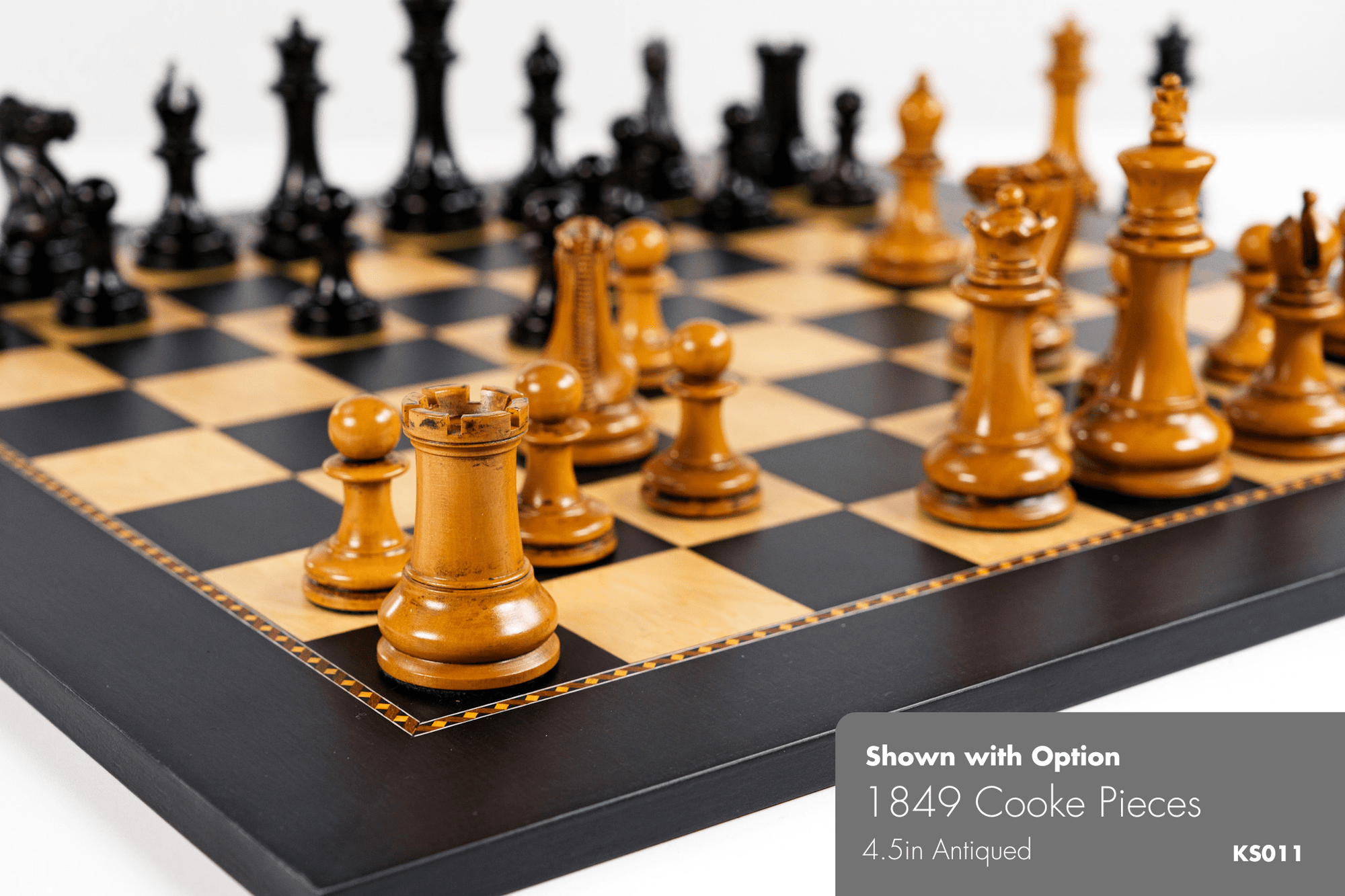 21.5" Queen's Gambit Chess Board (Original Design from Spain)