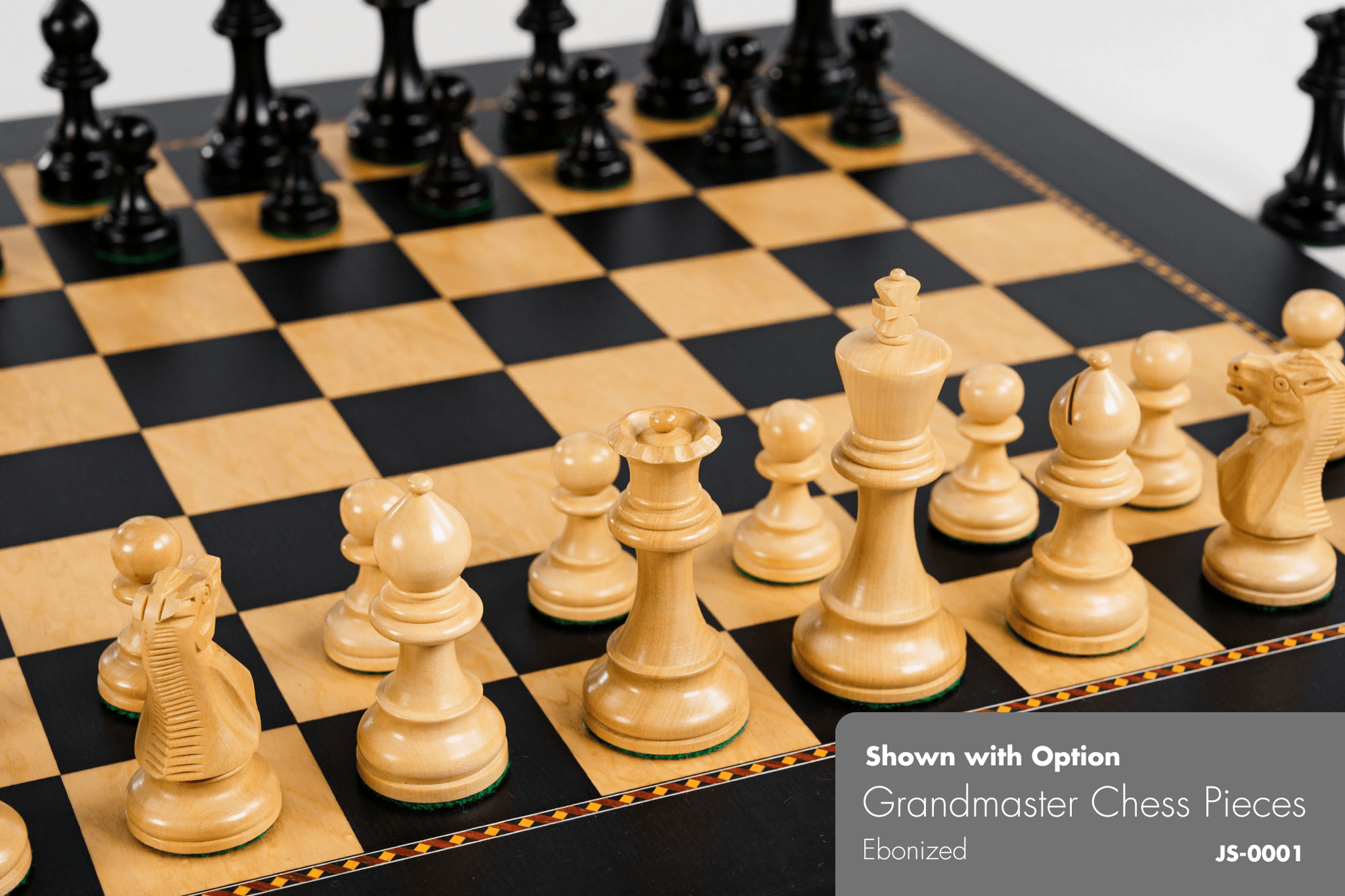 21.5" Queen's Gambit Chess Board (Original Design from Spain)