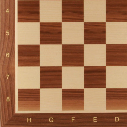 21.5" Wooden Chess Board with coordinates