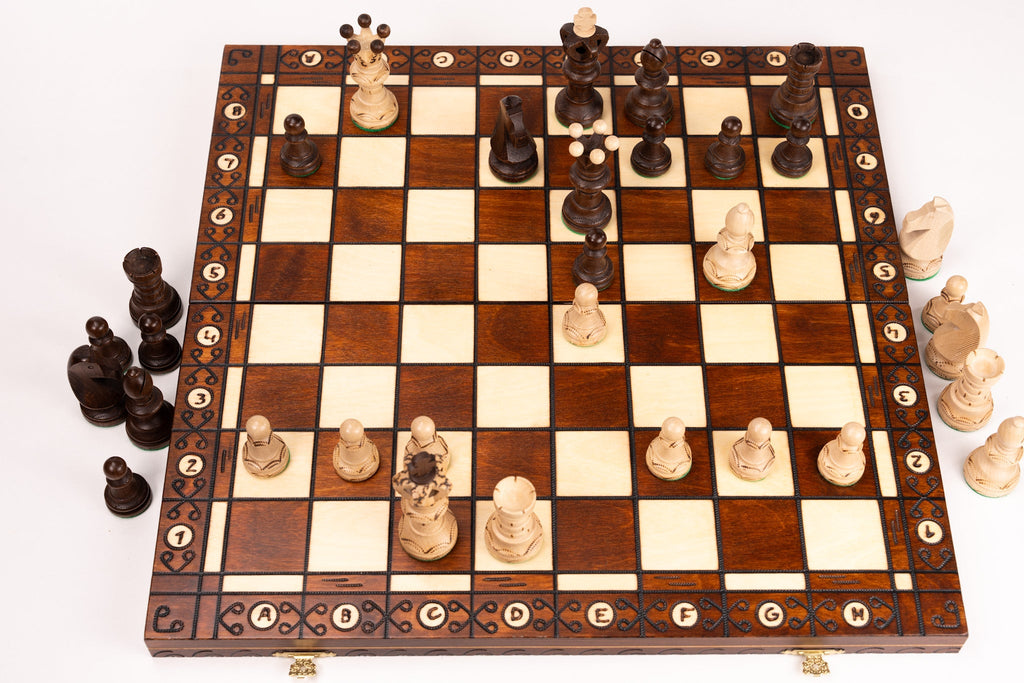 21" Ambassador Wooden Chess Set – Chess House