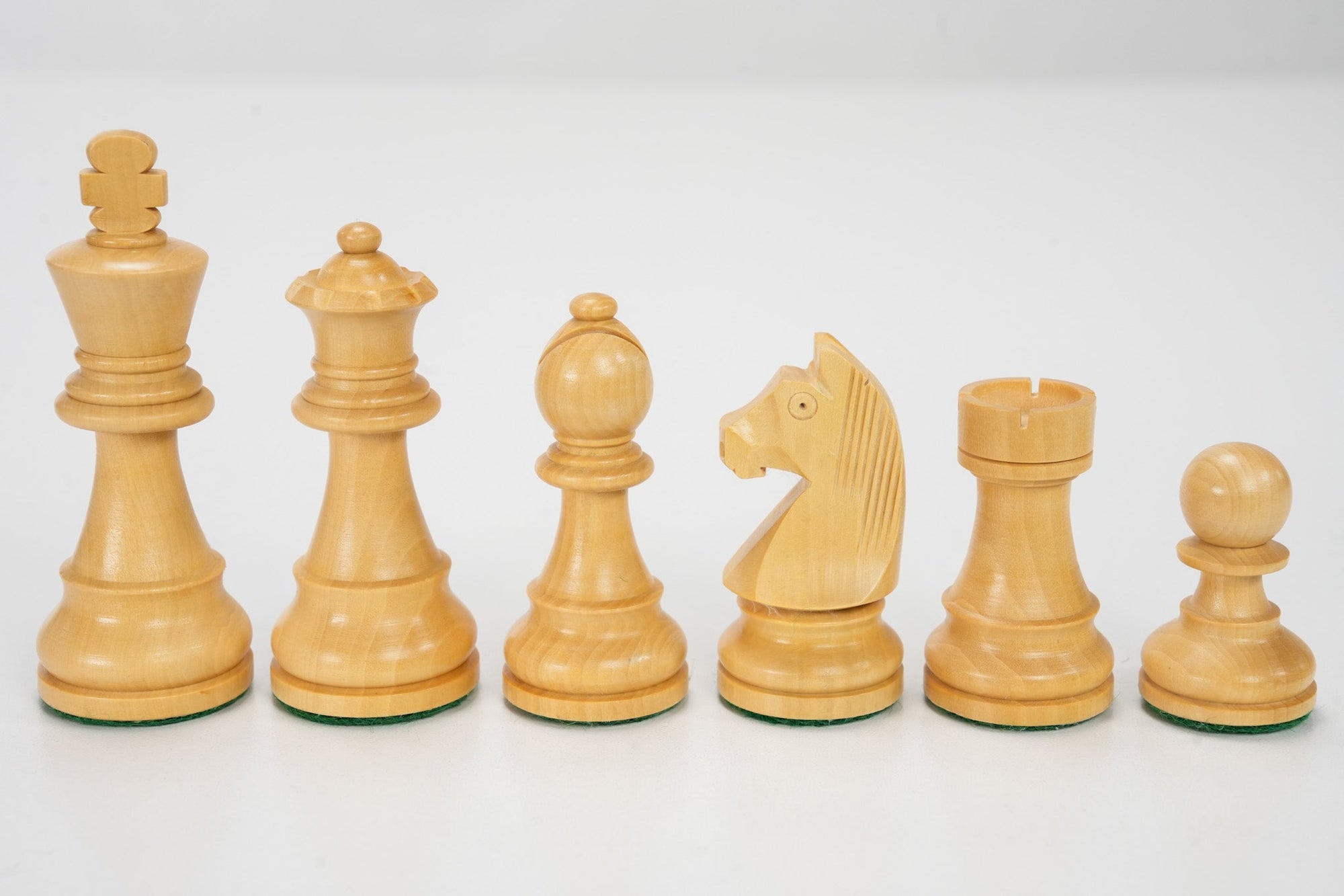 3 3/4" Timeless Chess Pieces - Sheesham & Boxwood