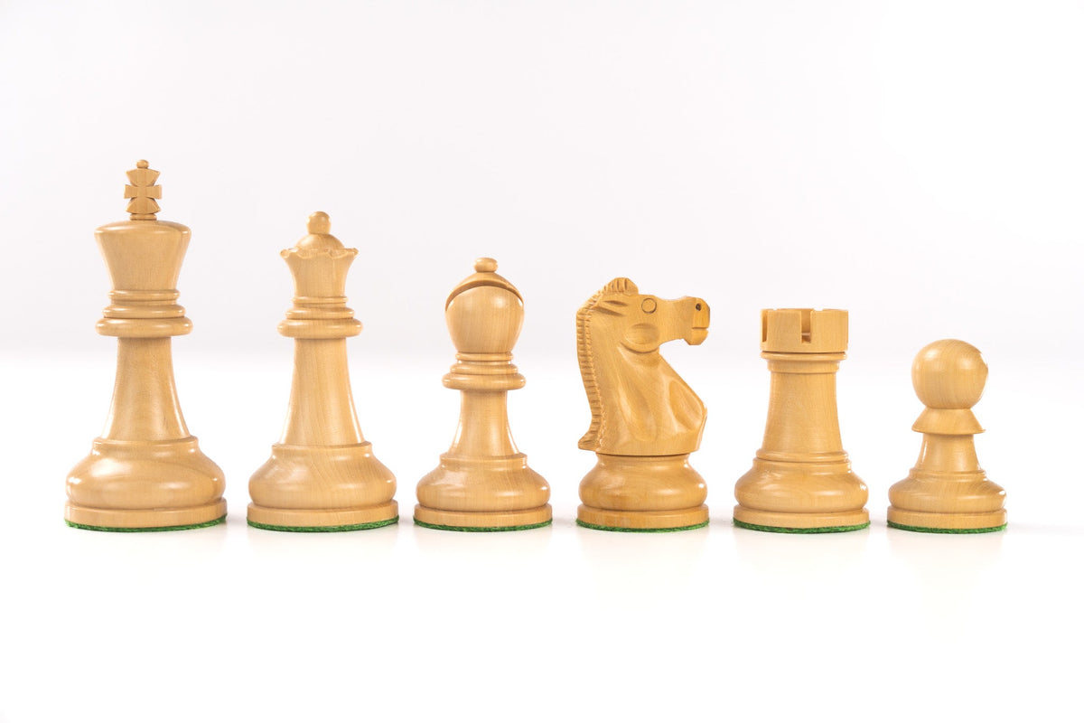 3 5/8" Ultimate Style Wooden Chess Pieces - Anjanwood