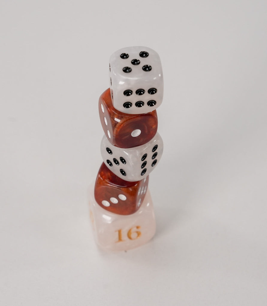 Backgammon Dice Set - Marbled – Chess House