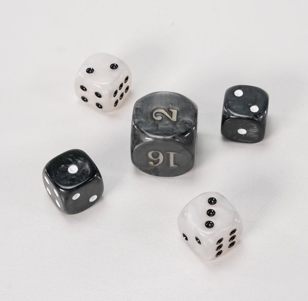 Backgammon Dice Set - Marbled – Chess House