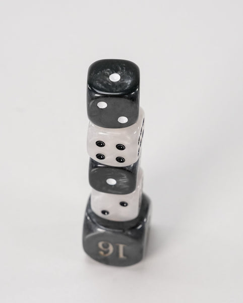 Backgammon Dice Set - Marbled – Chess House