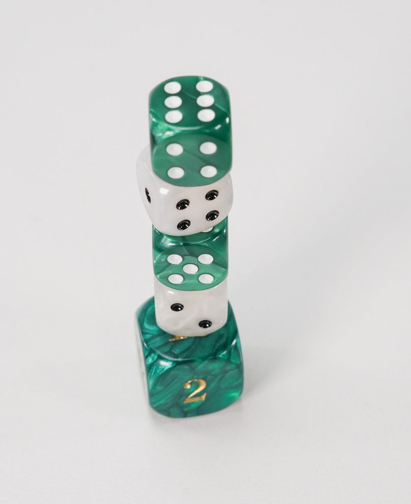 Backgammon Dice Set - Marbled – Chess House