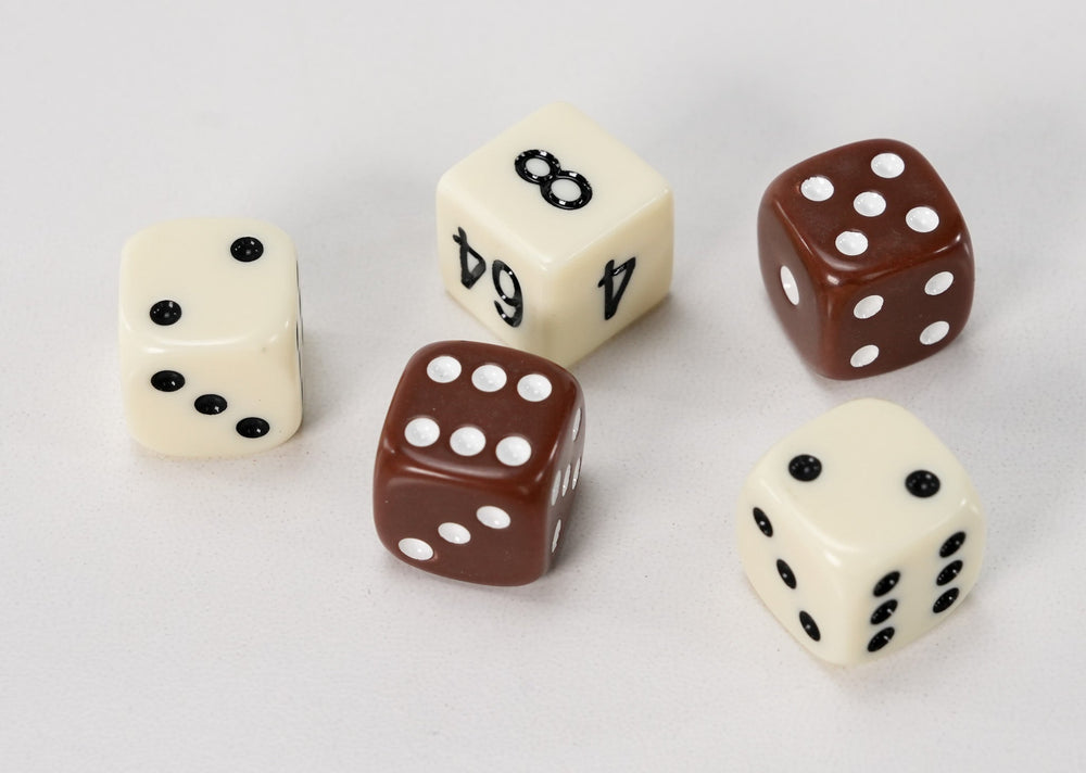 Backgammon Dice Set - Solid