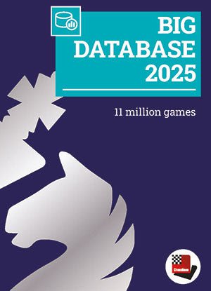 Big Database 2025 (DIGITAL DOWNLOAD) - ChessBase | Chess House