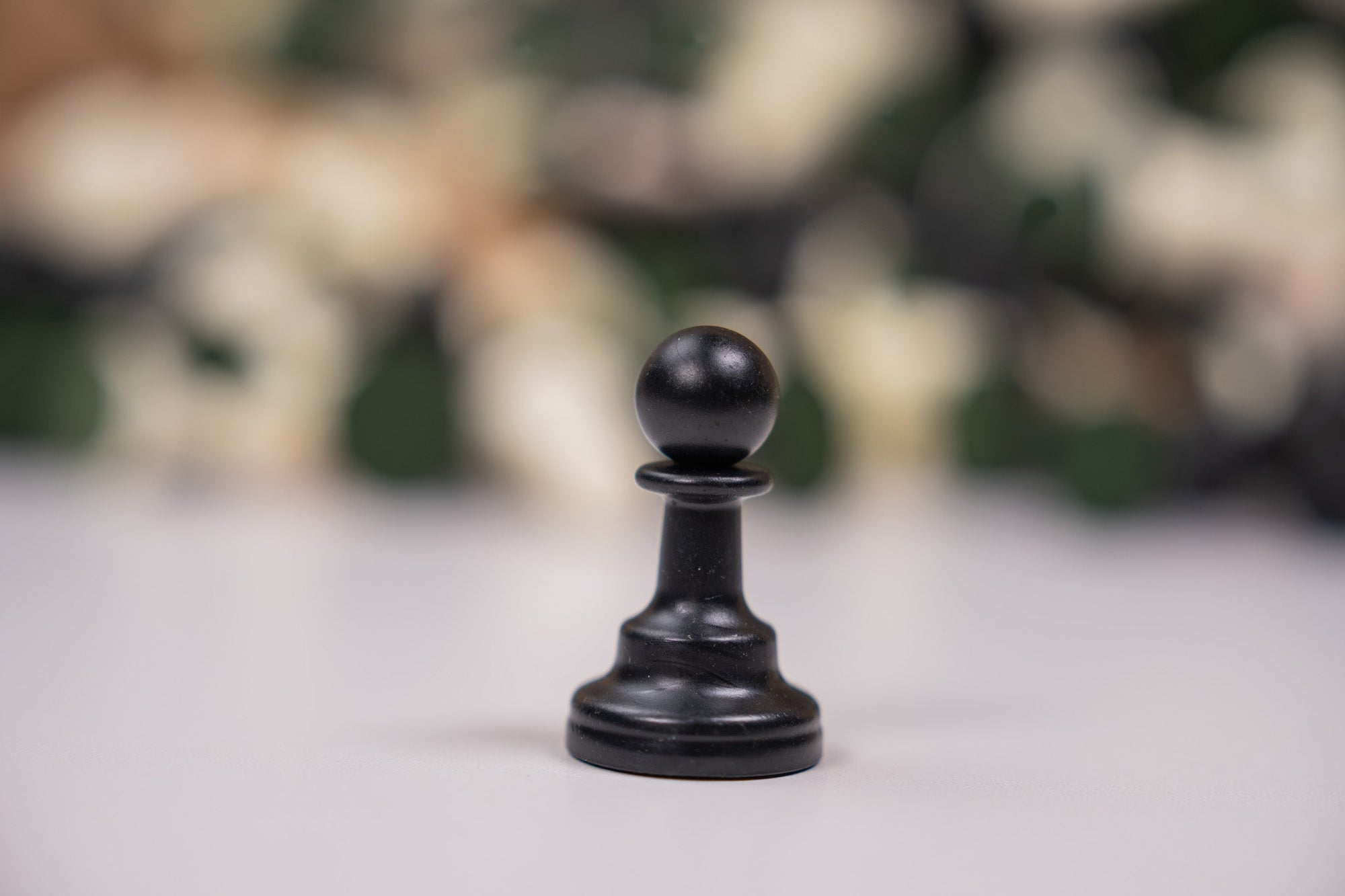 Bulk Solid Plastic Individual Chess Pieces