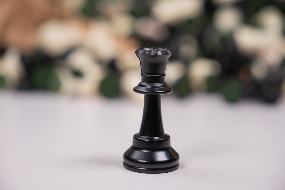 Bulk Solid Plastic Individual Chess Pieces