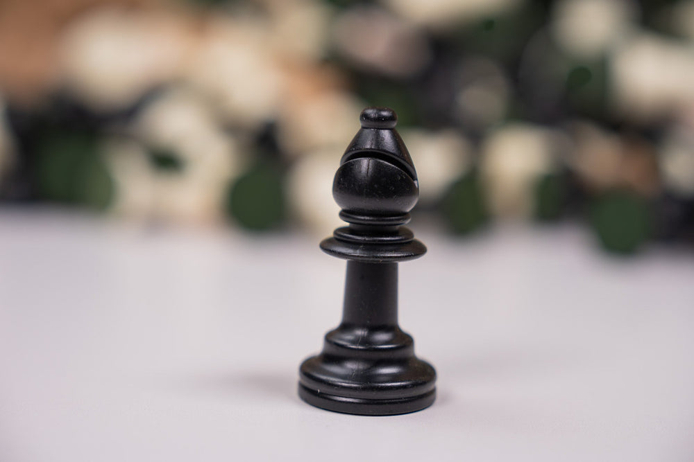 Bulk Solid Plastic Individual Chess Pieces