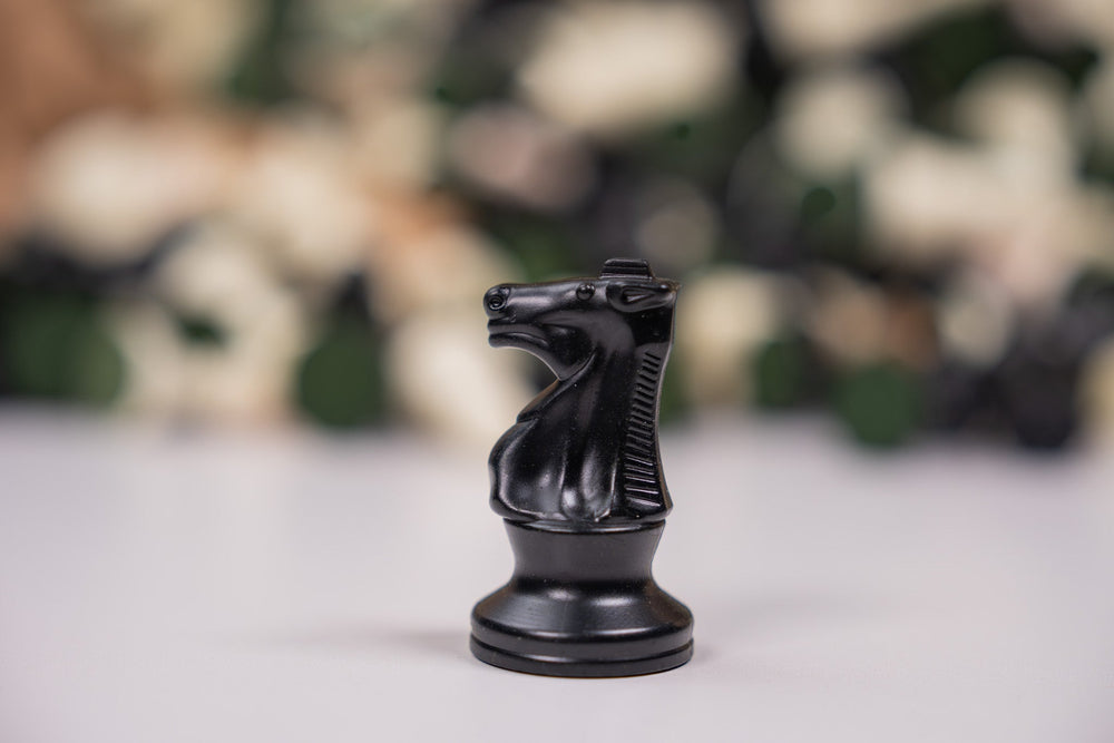Bulk Solid Plastic Individual Chess Pieces