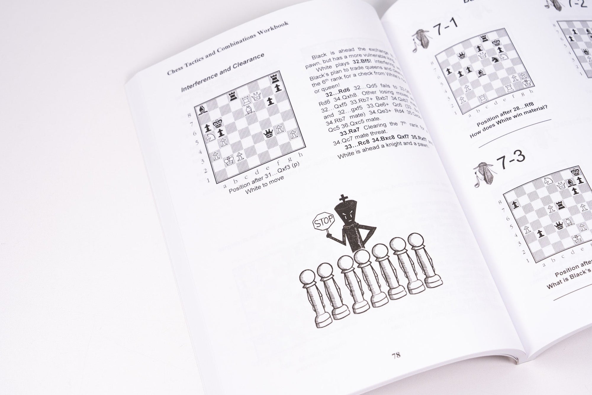 Chess Tactics and Combinations Workbook - Bardwick