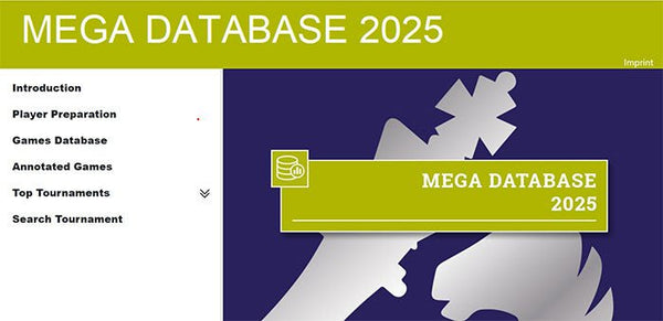 ChessBase 18 - Mega Package 2025 (Digital Download) | Chess House