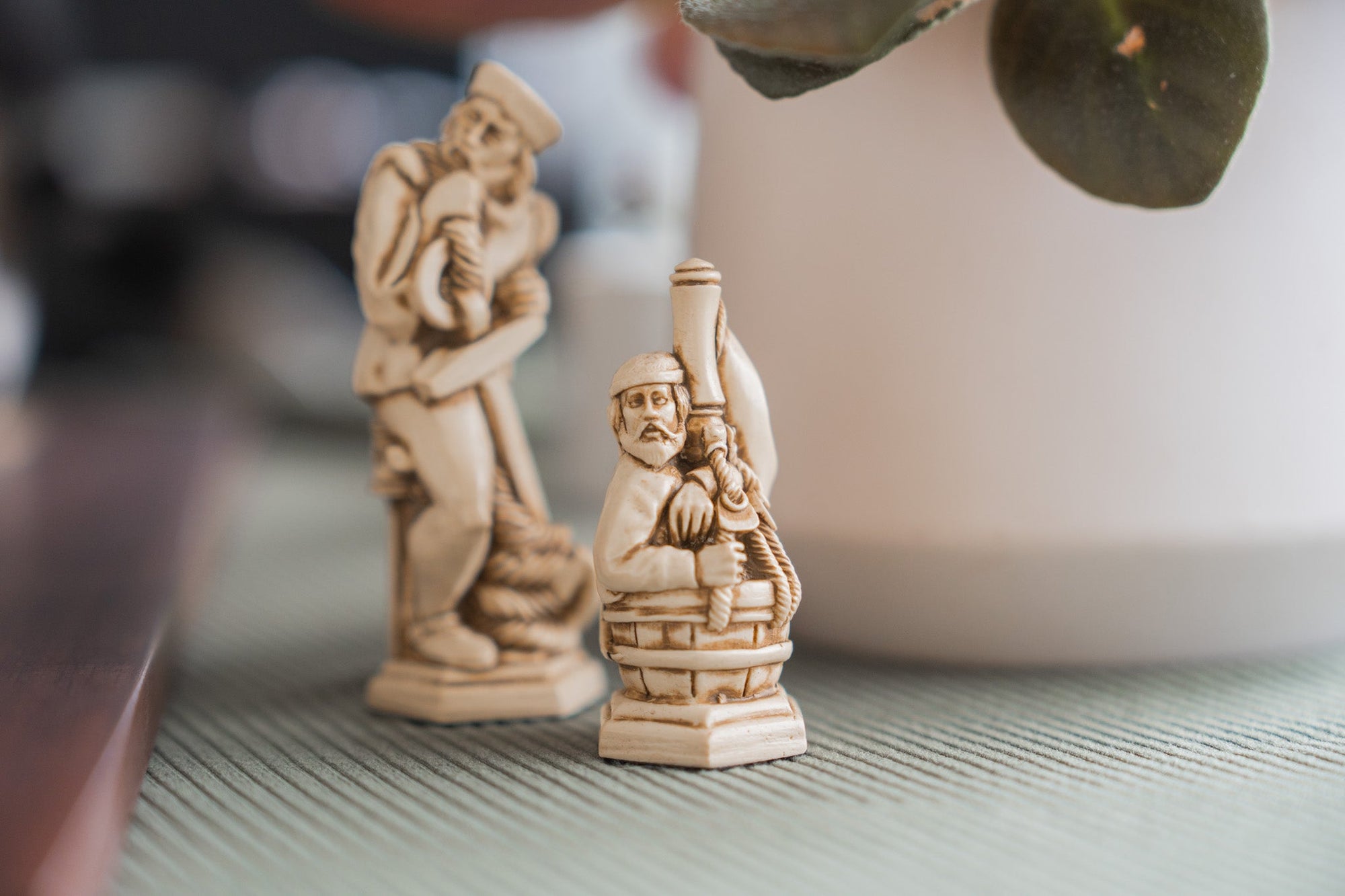 Christopher Columbus Themed Pieces on Palisander Board