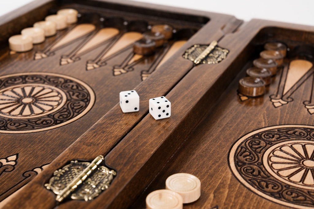 Classic Chess Set 15.6" with Backgammon by Artist Ohanyan – Chess House