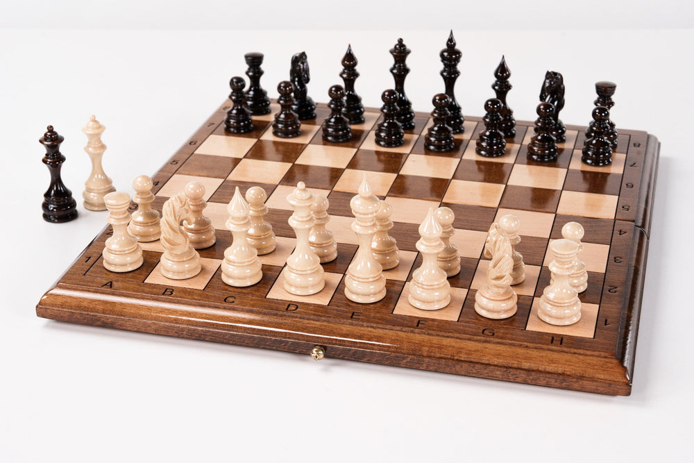 Classic Chess Set 15.6" with Backgammon by Artist Ohanyan