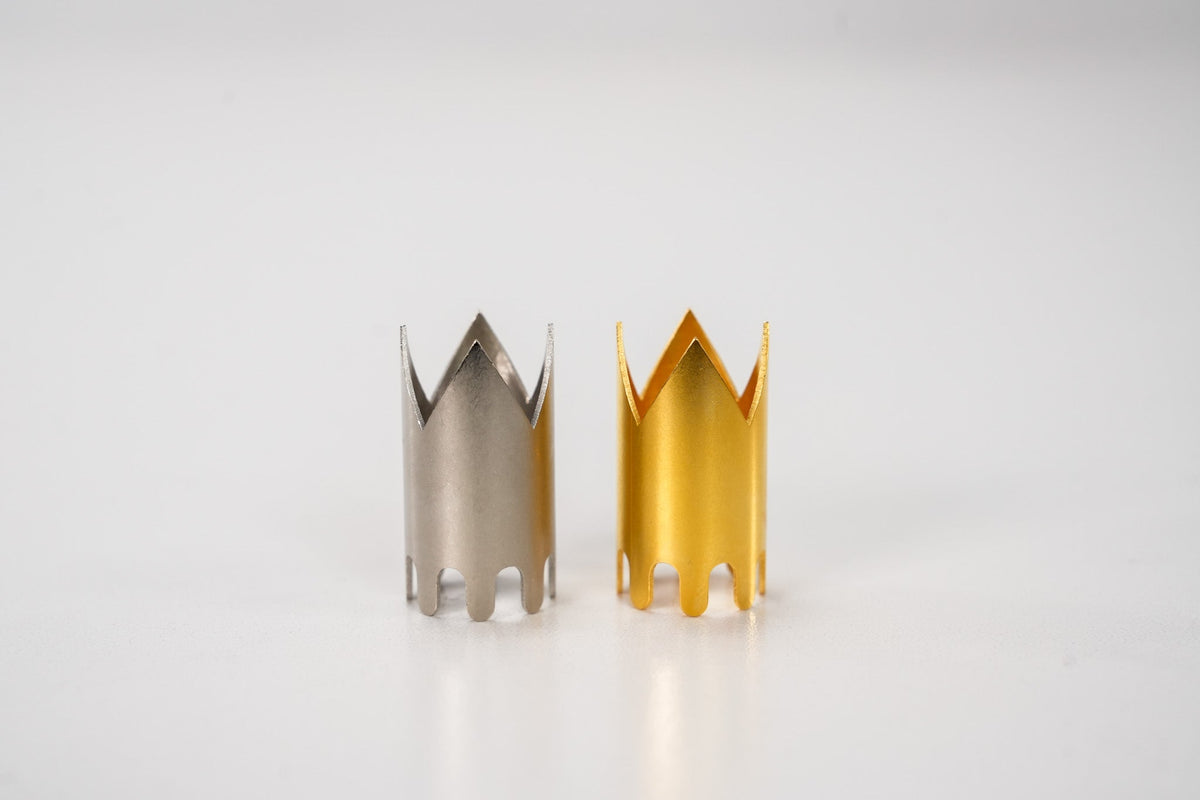 Cy Endfield 24 Karat Gold and Silver Plated Travel Chess Set