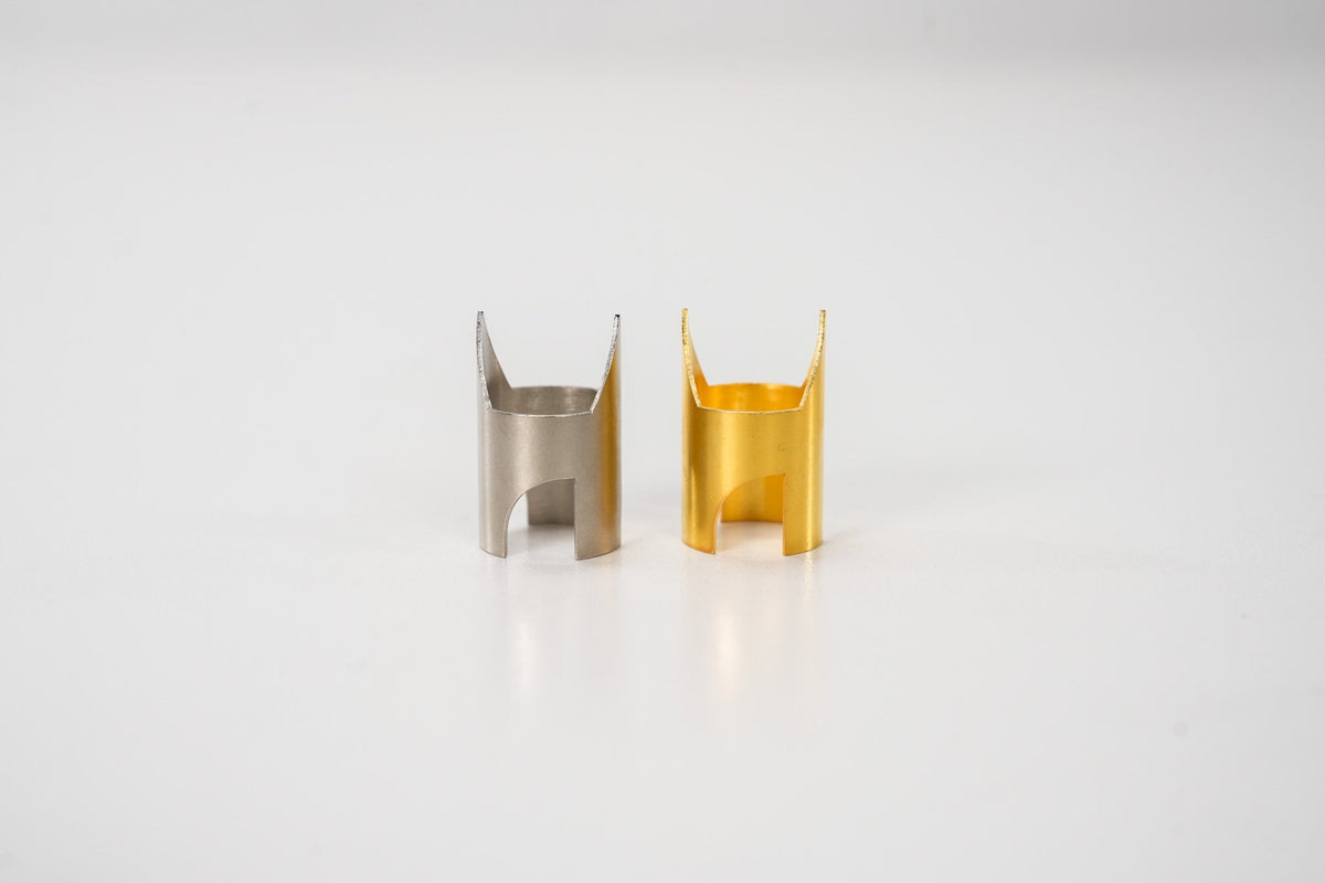 Cy Endfield 24 Karat Gold and Silver Plated Travel Chess Set