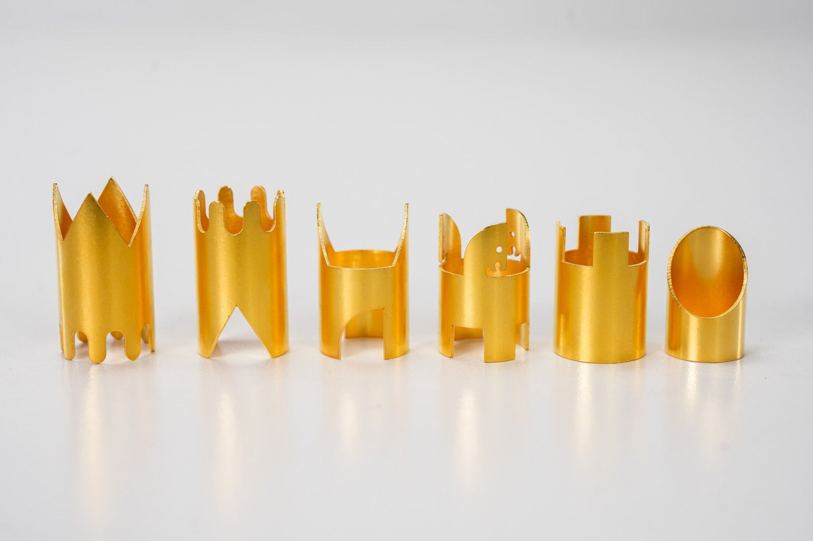 Cy Endfield 24 Karat Gold and Silver Plated Travel Chess Set