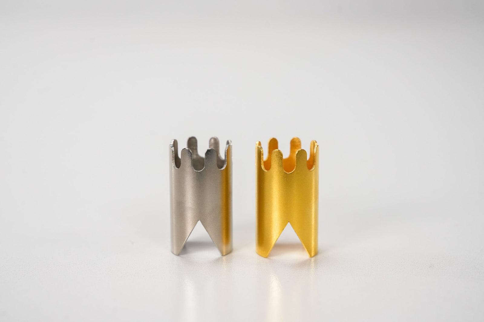 Cy Endfield 24 Karat Gold and Silver Plated Travel Chess Set