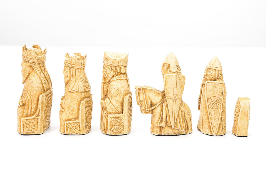 Isle of Lewis Chess Pieces by Berkeley - Cardinal Red – Chess House