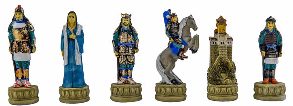 Japanese Samurai Chess Pieces II – Chess House