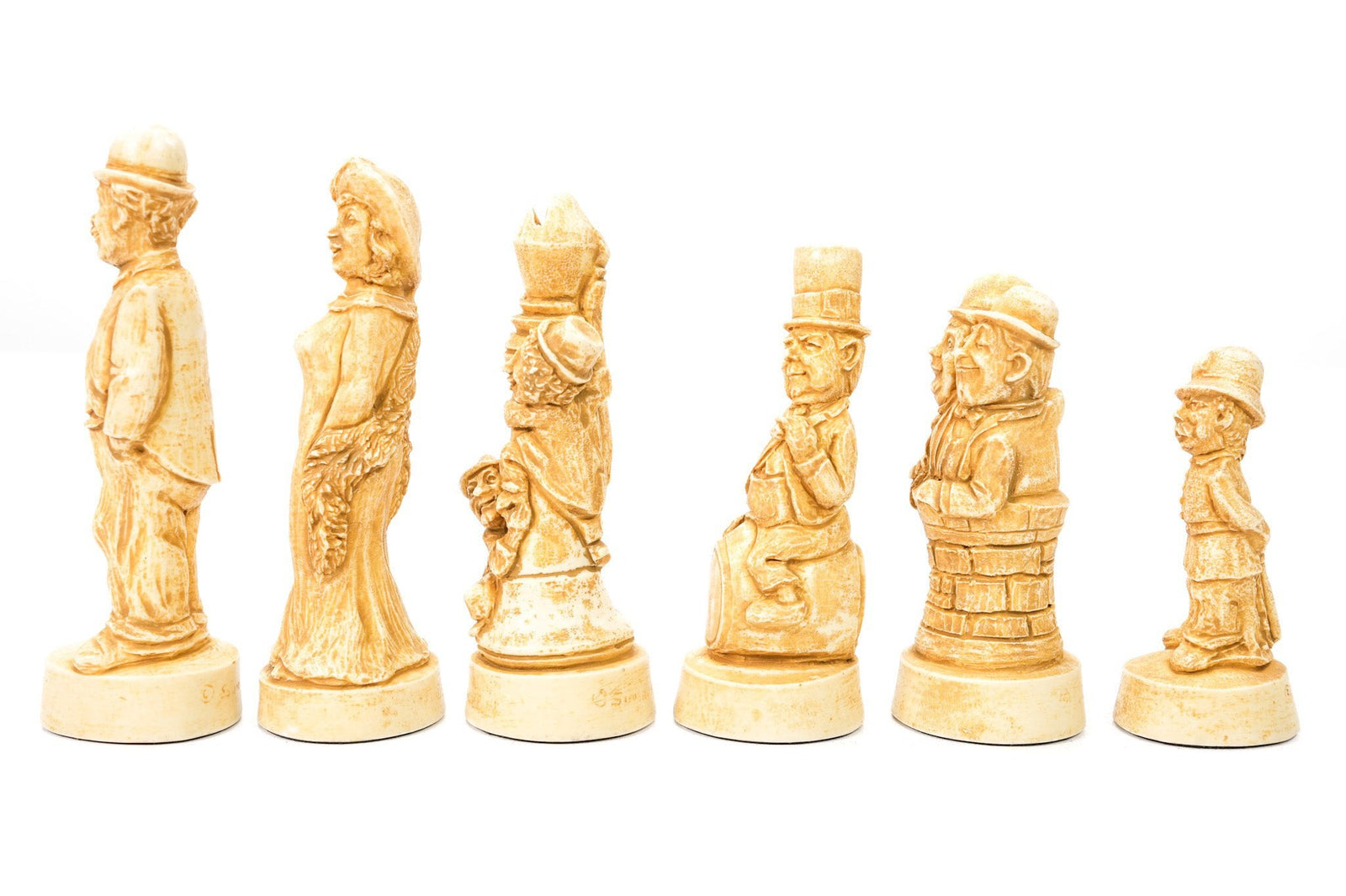 Movie Stars Chess Pieces by Berkeley - Cardinal Red