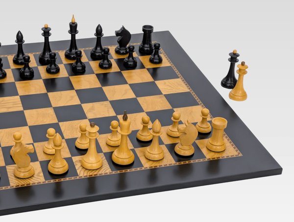 Queen’s Gambit Chess Set - Black