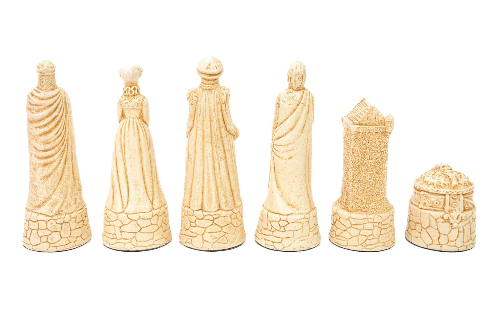 Scottish Chess Pieces by Berkeley - Russet Brown