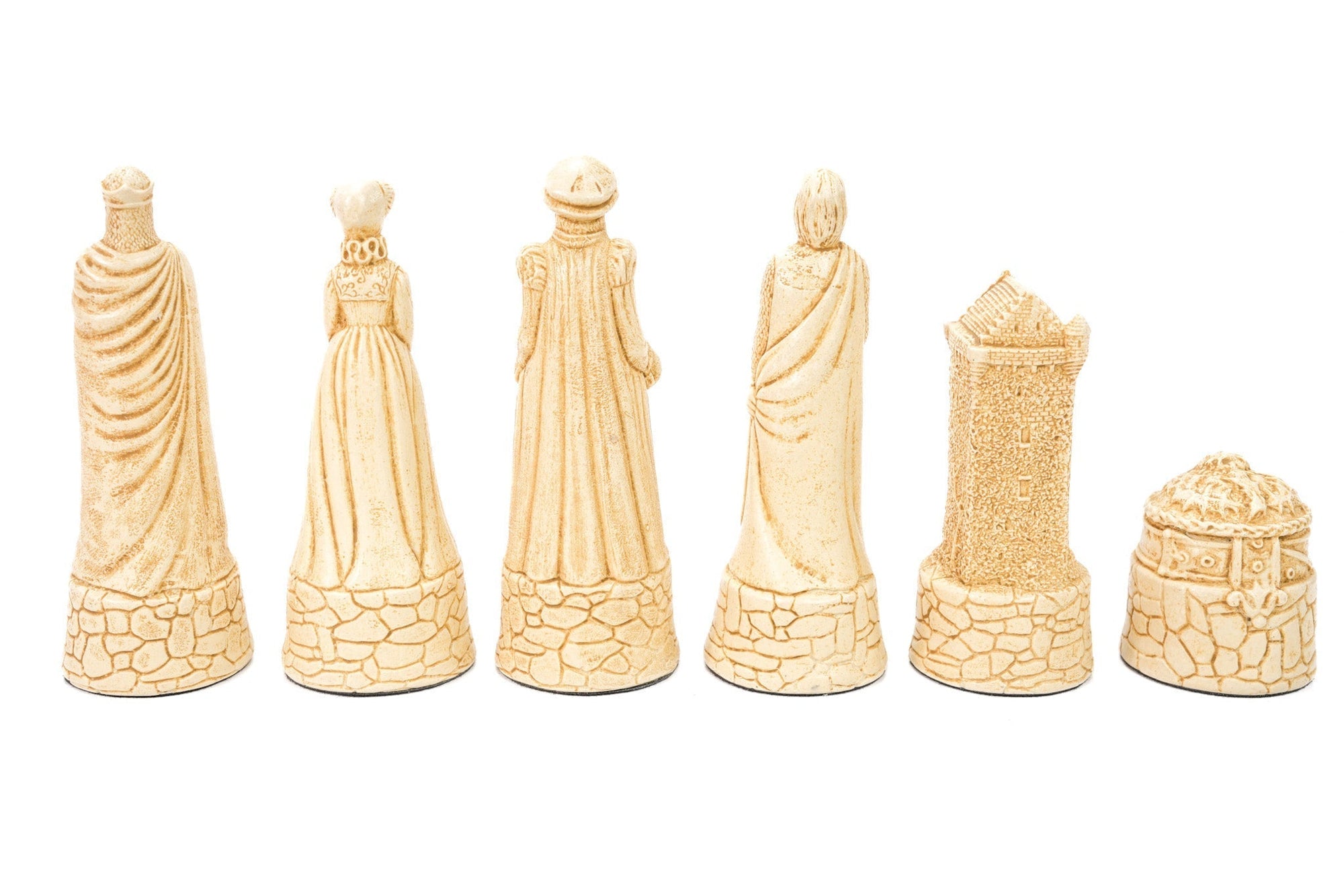 Scottish Chess Pieces by Berkeley - Russet Brown