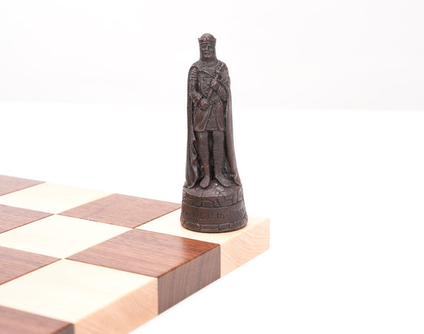 Scottish Chess Pieces by Berkeley - Russet Brown – Chess House