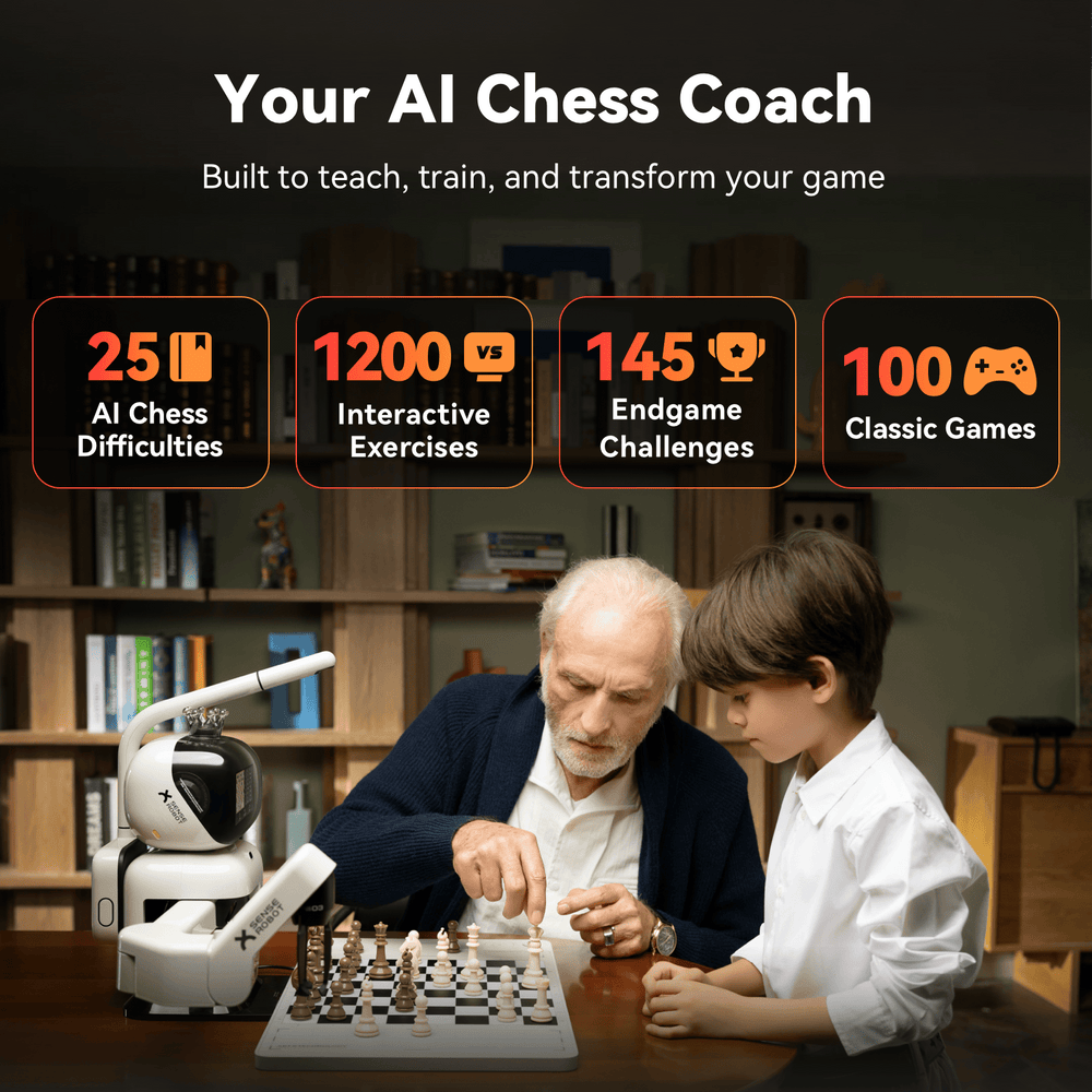 SenseRobot Chess - The World’s First Fully-Automated 3D Chess-Playing