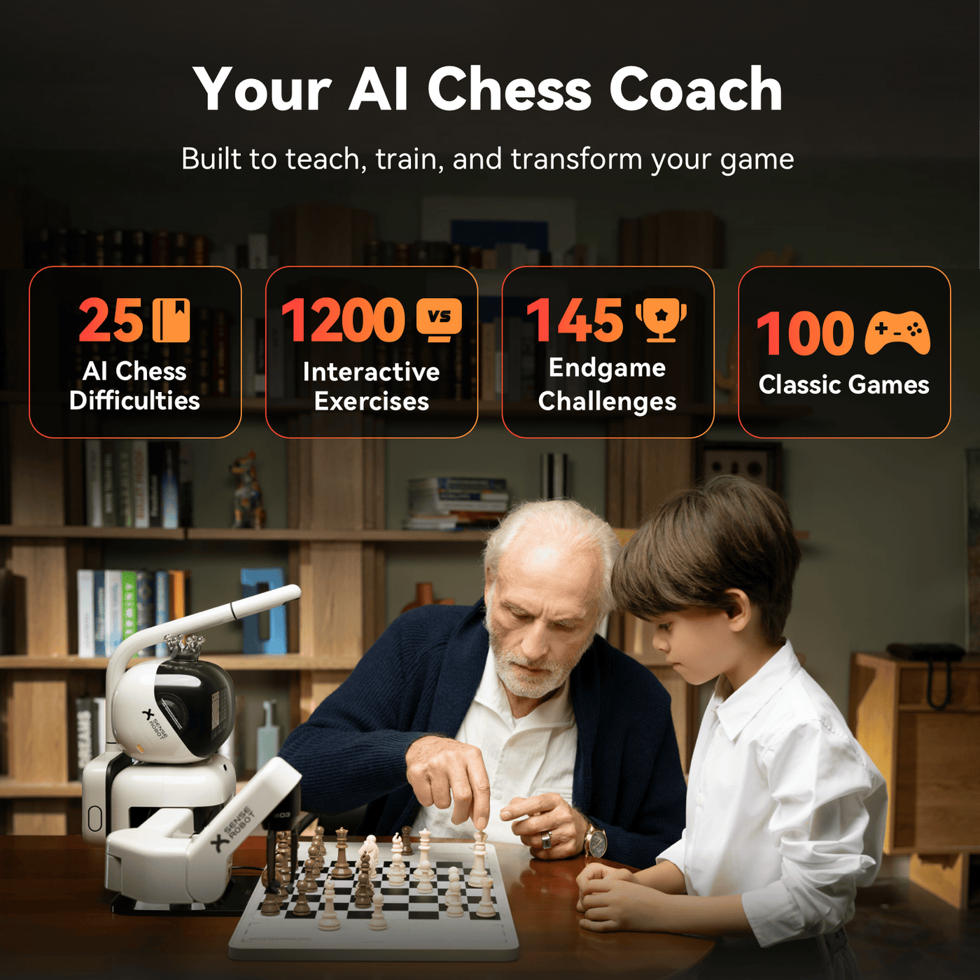 SenseRobot Chess - The World’s First Fully-Automated 3D Chess-Playing