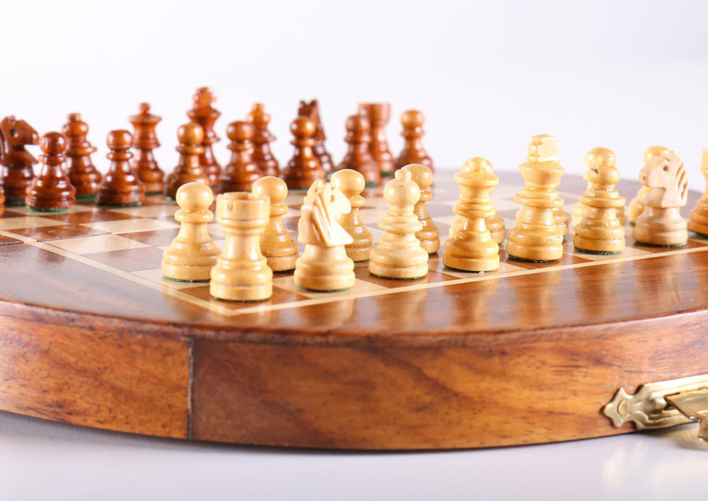 SINGLE REPLACEMENT PIECES: 7" Magnetic Wood Folding Chess Set