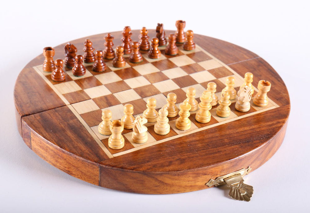 SINGLE REPLACEMENT PIECES: 7" Magnetic Wood Folding Chess Set