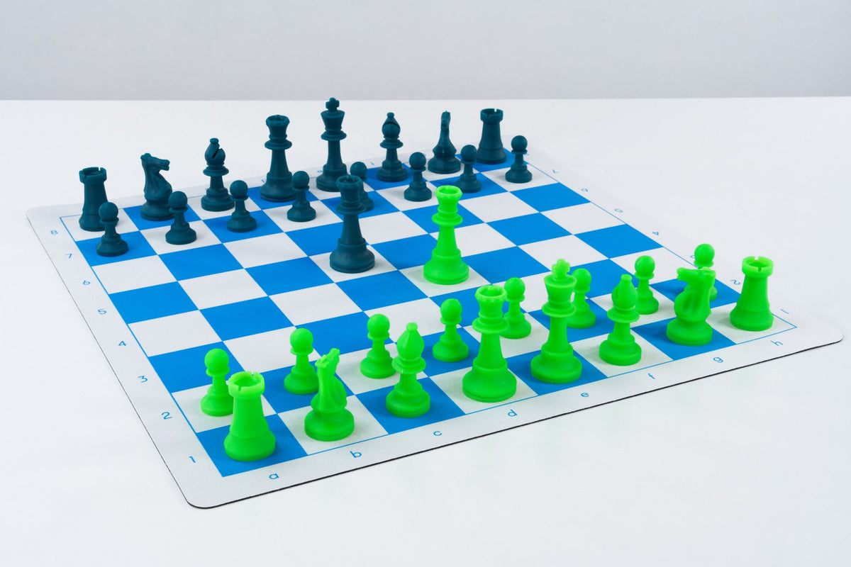 Stealth Set - Flex Pad Silicone Chess Set