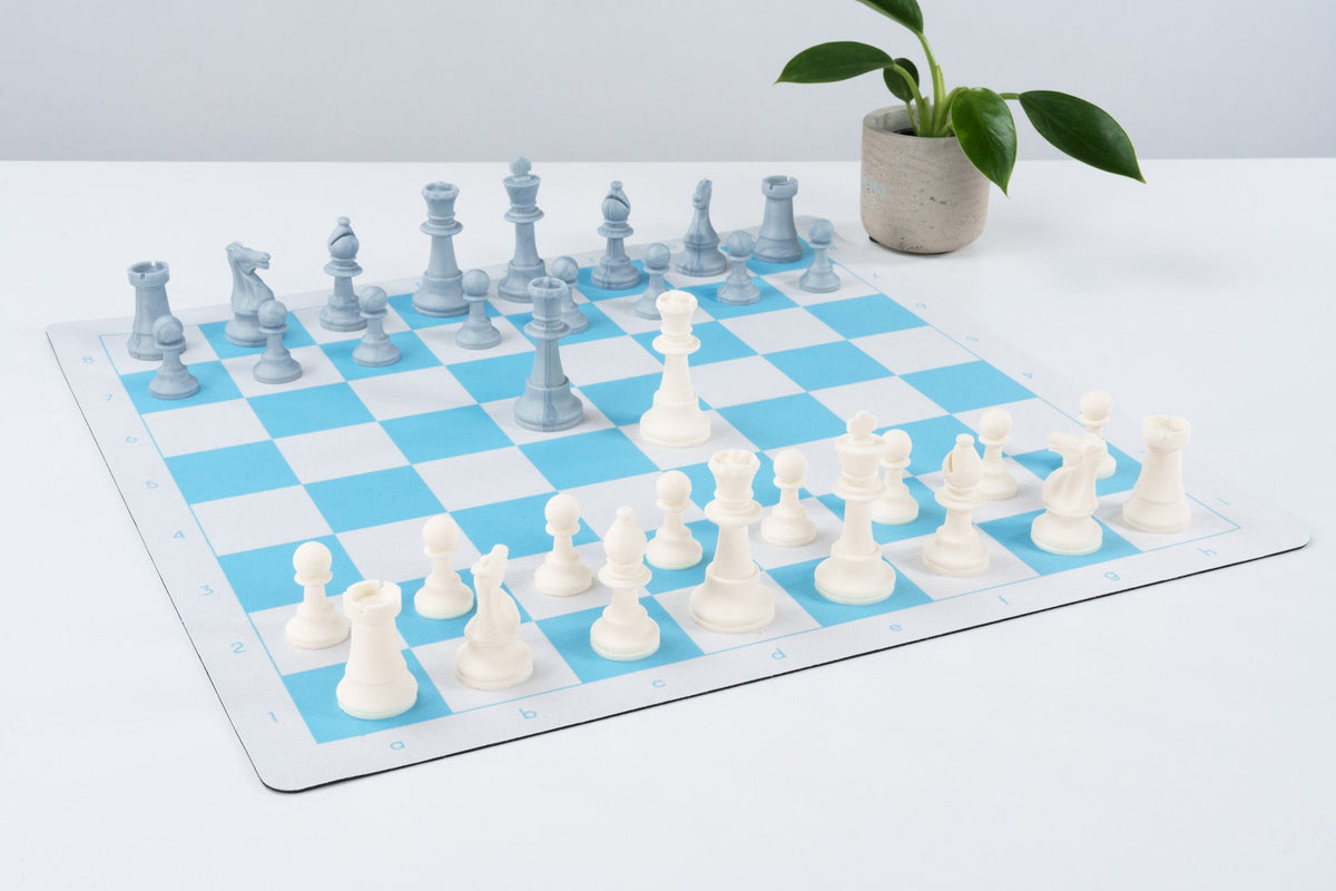 Stealth Set - Flex Pad Silicone Chess Set