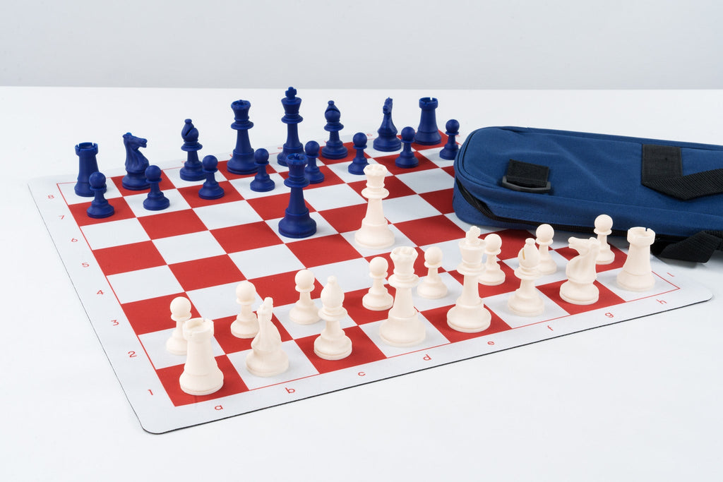 Stealth Combo - Flex Pad Silicone Chess Set with Deluxe Bag – Chess House