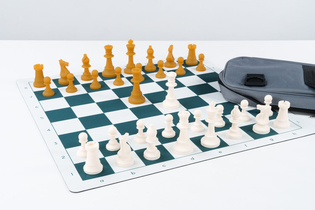 Stealth Combo - Flex Pad Silicone Chess Set with Deluxe Bag – Chess House