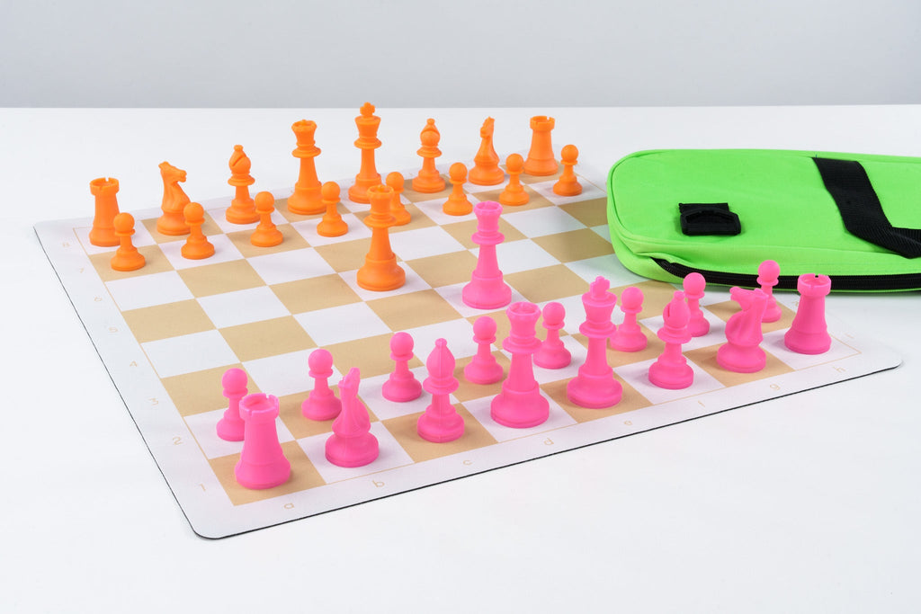 Stealth Combo - Flex Pad Silicone Chess Set with Deluxe Bag – Chess House
