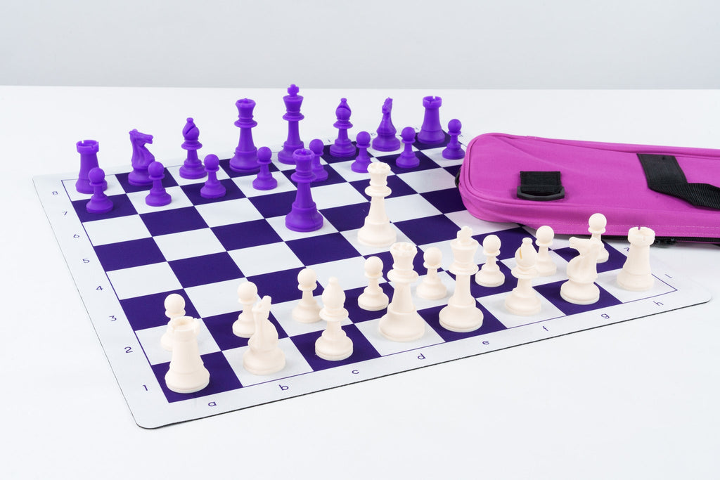 Stealth Combo - Flex Pad Silicone Chess Set with Deluxe Bag – Chess House