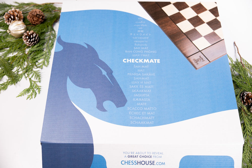 The 4" Zagreb Chess Set Combo with Storage