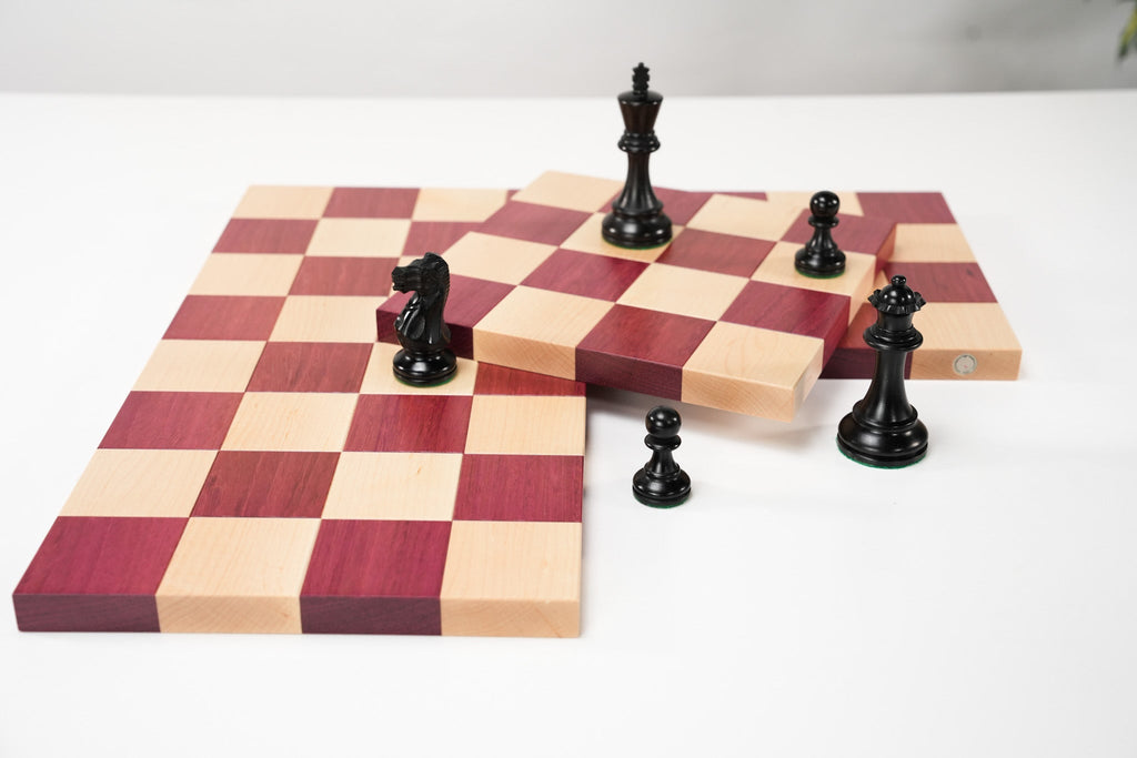 the STACK Chessboard - Tournament Edition in Purpleheart and Maple ...
