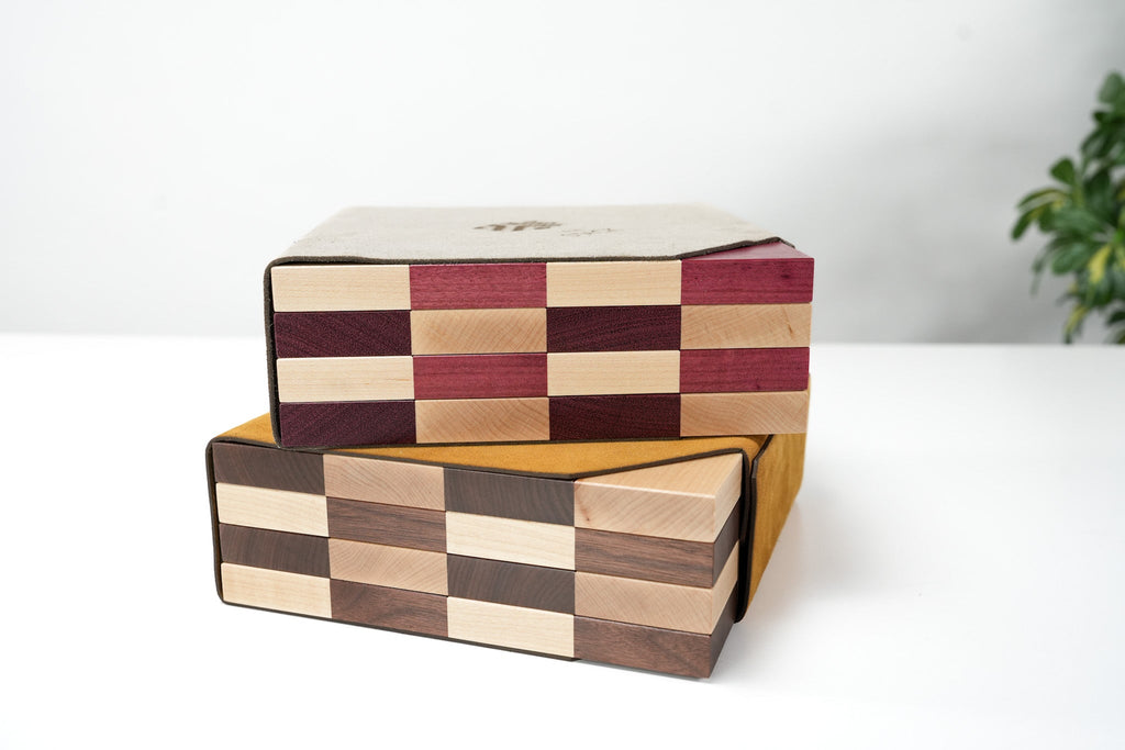 the STACK Chessboard - Tournament Edition in Purpleheart and Maple ...
