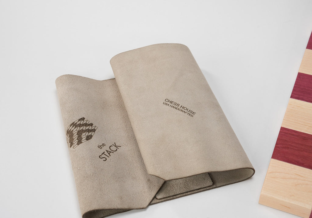 the STACK Chessboard - Tournament Edition in Purpleheart and Maple ...