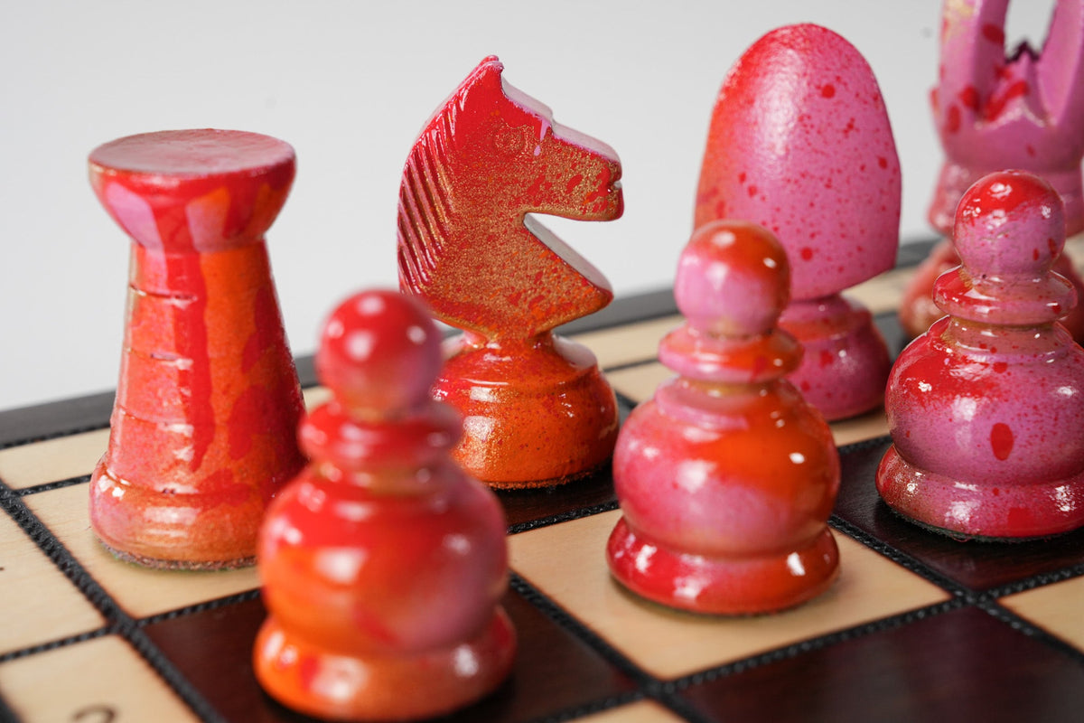 The Touch of the Renaissance Man - Sydney Gruber Painted 17" Large Kin